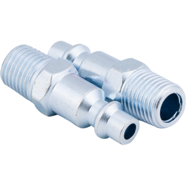 1/4" Male M-Style Plug - 2 Pack - primelinetools.ca