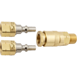 3 Piece Quick Connect Coupler Set - primelinetools.ca